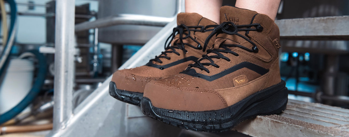 Stylish Women's Work Boots, Safety Shoes, Steel Toes, Comp & Soft Toes